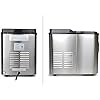 Amazon.com: NutriChef Countertop Ice Maker - Portable Ice Cube Machine ...