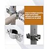 2 Pcs Adjustable Upright Clamp,Pipe and Drape Clamps,Works With 1.5 ...