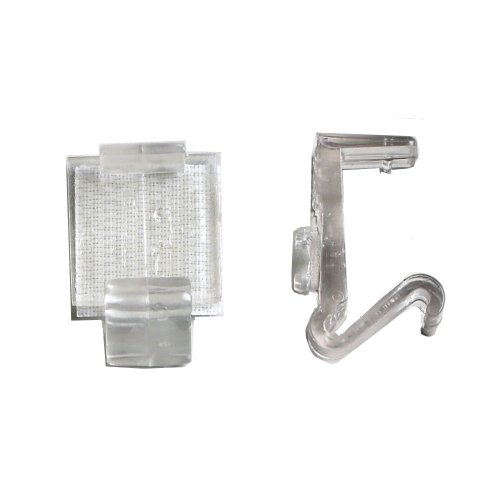 Snap Drape CV Skirting Clip, , Type CV, Polycarbonate, Fits 1" edge ...