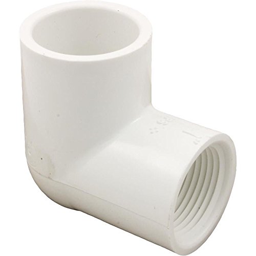 1" Socket x FNPT PVC 90 Degree Elbow Sched 40: Plumbing Fixture Repair ...