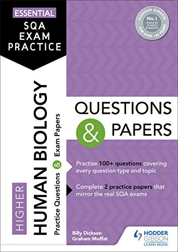 Essential SQA Exam Practice: Higher Human Biology Questions and Papers ...