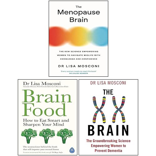 The Menopause Brain, The XX Brain, Brain Food 3 Books Collection Set By ...