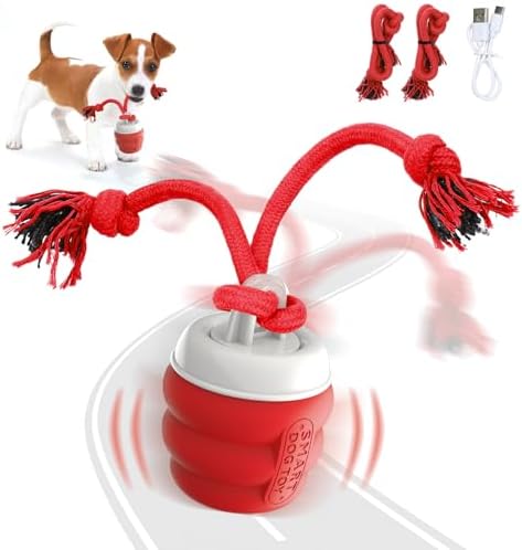 Pet Supplies : BUPIHUKA Interactive Dog Toys, Automatic Rolling Dog ...