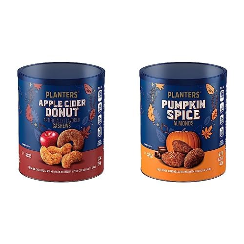 Amazon.com: PLANTERS Fall Edition Apple Cider Donut Cashews 15.5 oz ...