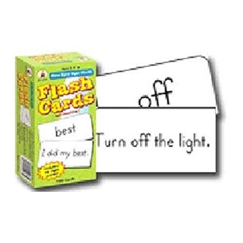 More Basic Sight Words Flash Cards, Grades 1 - 3: Carson-Dellosa ...