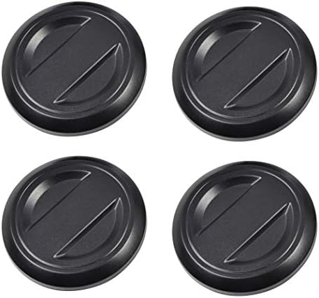 A & UTV PRO Tire Wheel Hub Caps, Black Center Cap Cover for 2021-2023 ...
