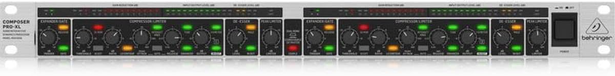 Amazon.com: Behringer Composer Pro-XL MDX2600 Compressor with De-esser ...