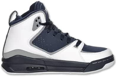 Amazon.com | Air Jordan SC-2 Obsidian Navy White Stealth Big Kids GS ...