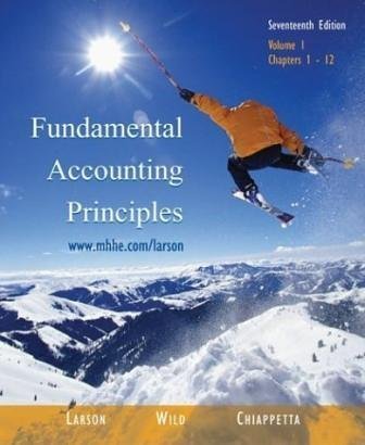 Fundamental Accounting Principles : Amazon.de: Bücher