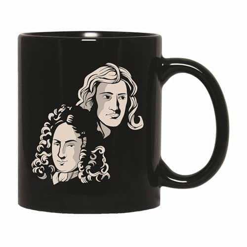 Amazon.com: Calculus Creators Gift Isaac Newton and Gottfried Leibniz ...