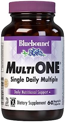 Amazon.com: Bluebonnet Nutrition Multi One (With Iron) Vegetable ...