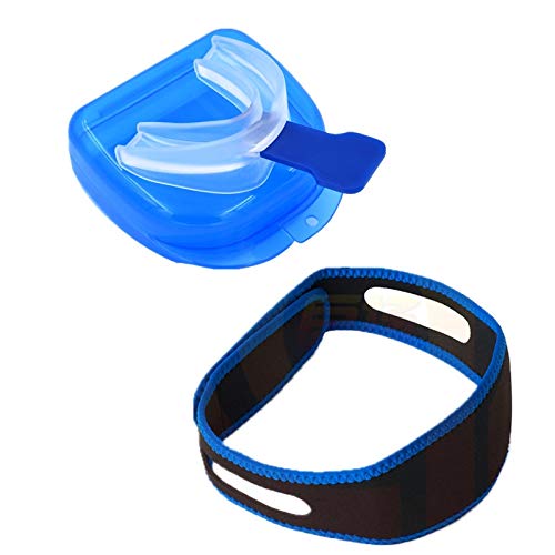 Moonlight Chin Strap Belt Jaw Supporter Nasal Strips CPAP+Stop Snoring ...