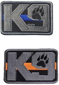 Amazon.com: K-9 Paw PD Cop Dog Claw Tracker Tactical Embroidery Patch ...