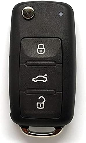 Keycept Skoda 3 Button Flip Key Shell Fit For Octavia, Laura, Superb ...