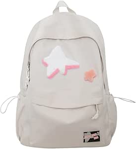 Amazon.com | irLocy Y2K Backpack Star Backpack Preppy Backpack y2k ...