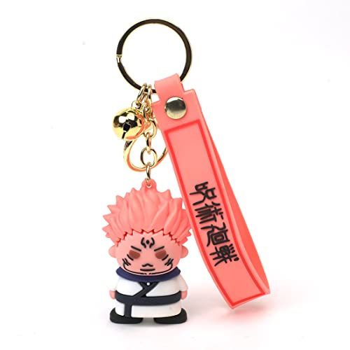 Premium Keychain Of Famous Anime Keychain Angry orange boy kaisen JJK ...