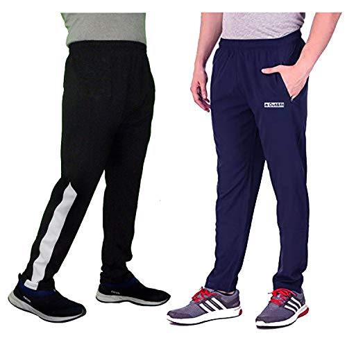 Out&Fit Track Pant for Men Combo Pack of 2 Plain Track Pant for Men ...