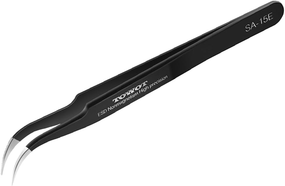 Rolson 59100 No 7 Stainless Steel Tweezers : Amazon.co.uk: DIY & Tools
