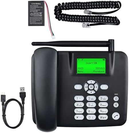 Lambent 𝟏𝟓 𝐘𝐄𝐀𝐑𝐒 𝐖𝐀𝐑𝐑𝐀𝐍𝐓𝐘 Landline with SIM Card Support, GSM Wireless ...