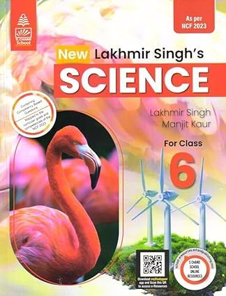 NEW LAKHMIR SINGH SCIENCE FOR CLASS 6 (AS PER NCF 2023) NEW EDITION 2024 : LAKHMIR SINGH, MANJIT ...