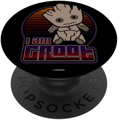 Amazon.com: Marvel Groot Guardians of the Galaxy Kawaii PopSockets Standard PopGrip : Cell ...
