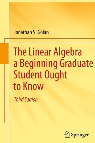 『The Linear Algebra a Beginning Graduate Student Ought to - 読書メーター