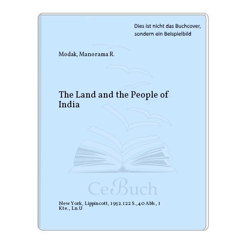 Amazon.com: The Land and the People of India: Manorama R. Modak: Books