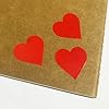 Amazon.com: 600 Pieces - Red Heart Stickers Sheets, 1 inch : Office ...