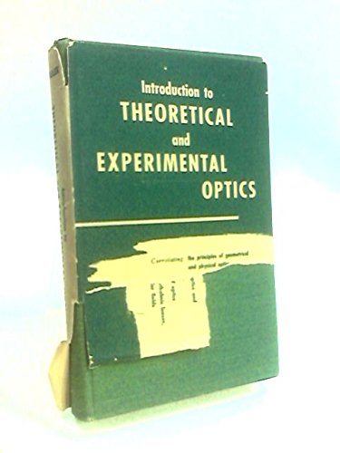 Introduction to Theoretical and Experimental Optics.: Valasek, Joseph ...