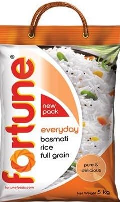 Fortune Rice - Everyday Steam, 5kg Pouch >humarabazar : Amazon.in ...