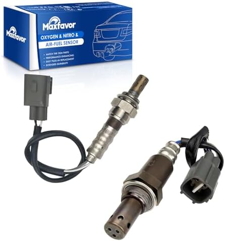 Amazon.com: Maxfavor 2Pcs Upstream and Downstream O2 Oxygen Sensor Fit ...