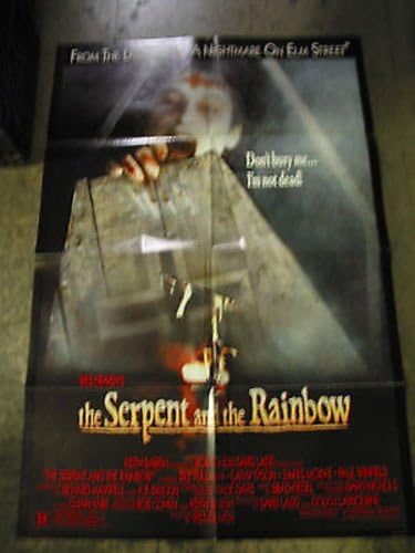 SERPENT AND THE RAINBOW / ORIGINAL U.S. ONE-SHEET MOVIE POSTER (WES ...
