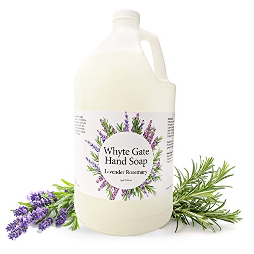 Amazon.com : Whyte Gate Lavender Rosemary Liquid Hand Soap with Natural ...