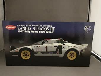 Amazon | 【現状品】 KYOSHO 1/18 LANCIA STRATOS HF RALLY 1977 MONTE CARLO Alitalia/No.1 | ミニカー・ダイキャスト ...