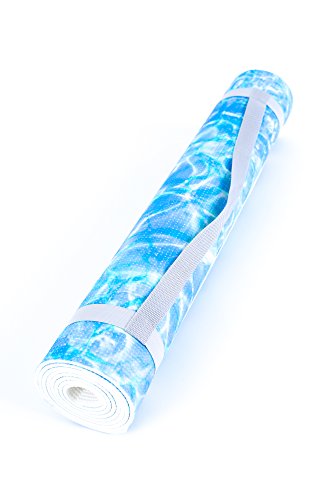 Balance Collection 5mm Solid Core Yoga Mat, Pool Party | SheFinds