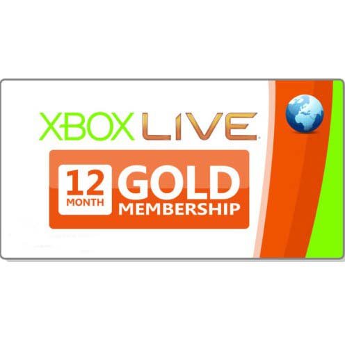 Amazon.com: NEW 12 Month Gold Membership Xbox Live Subscription Card ...