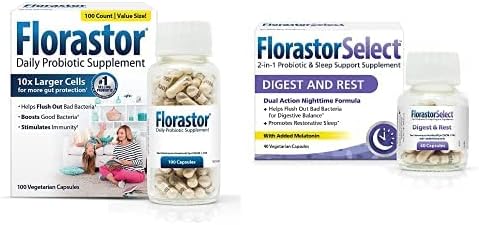 Amazon.com: Florastor Probiotics for Digestive & Immune Health, 100 ...