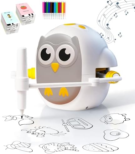 Amazon.com: GMYGBY Drawing Robot for Kids, Montessori Learning Drawing ...