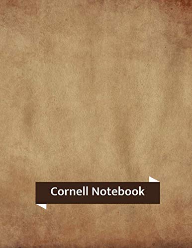 Cornell Notebook: Note Taking System (Cornell System Notebooks, Band 44 ...