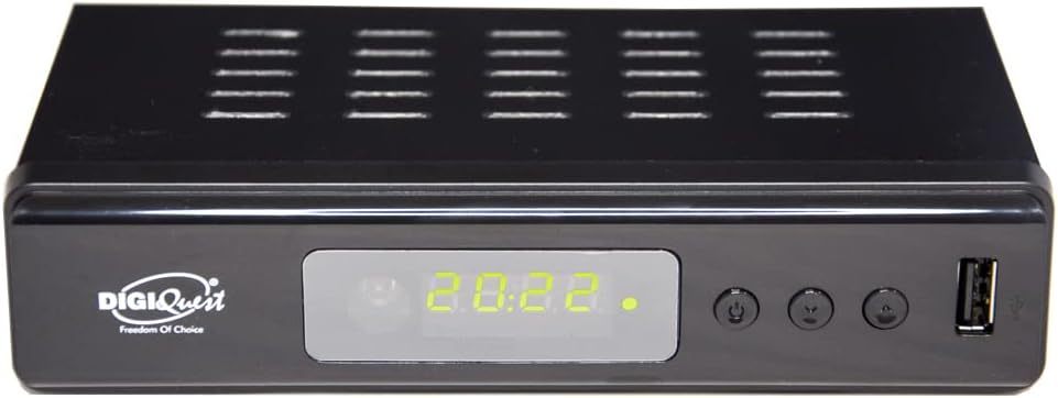 Digiquest twin tuner rec - Decoder digitale terrestre,DVB-T2, Full HD ...