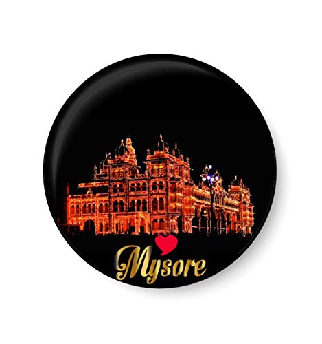 Buy Love Mysore I Souvenir l Travel I Fridge Magnet (Metal, Multicolour ...