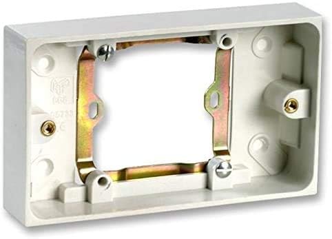 Single Gang Wall Socket to Double Wall Gang Socket Converter 13 Amp ...