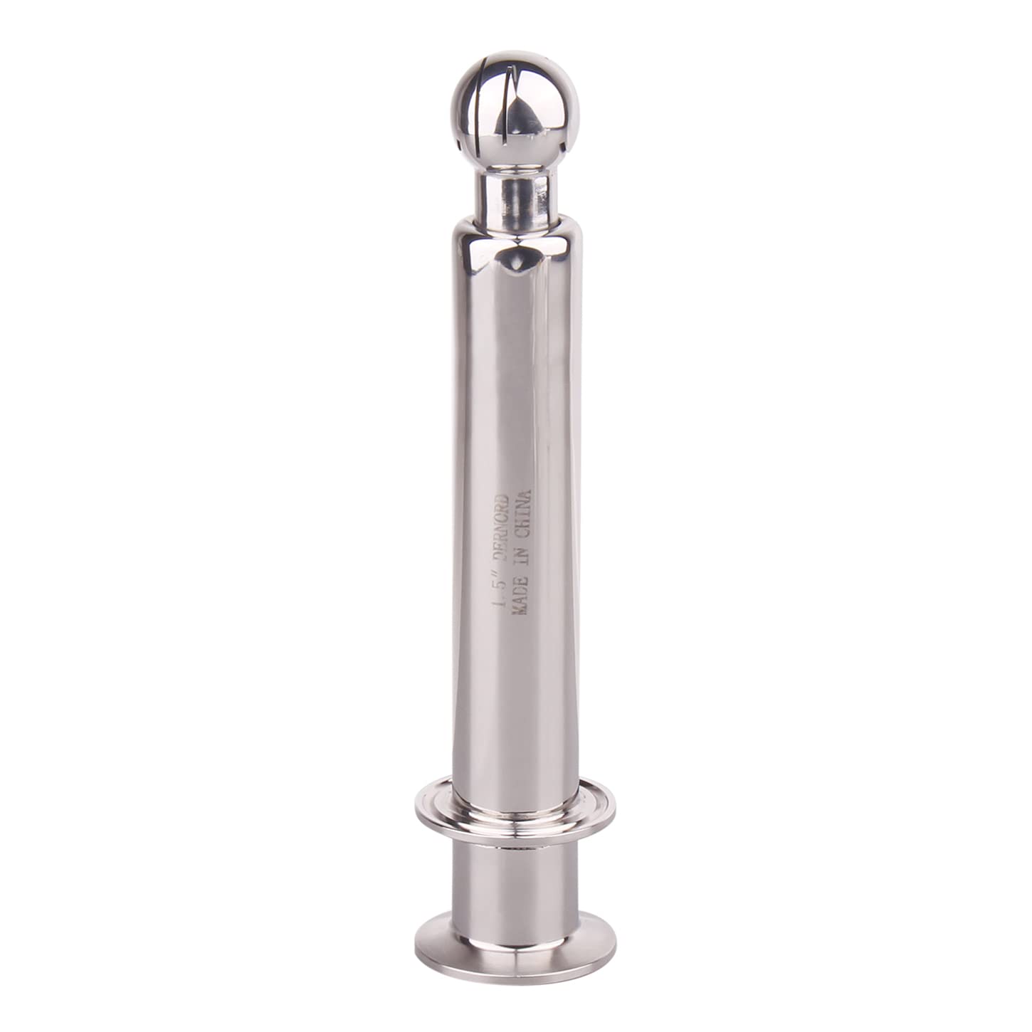 DERNORD Rotating Cip Spray Ball 1.5 Inch Tri Clamp Tank Cleaning Ball ...