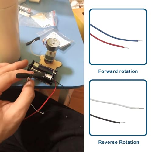 EMSea 2PCS Anti-clockwise Motor and 2PCS Clockwise Motor Brushed DC ...