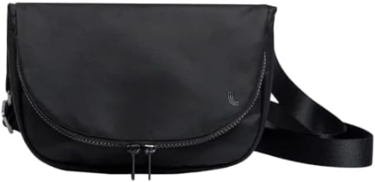 LOLË Crossbody Bag, Black, Unisex, Black, Crossbody Bag : Amazon.ca ...