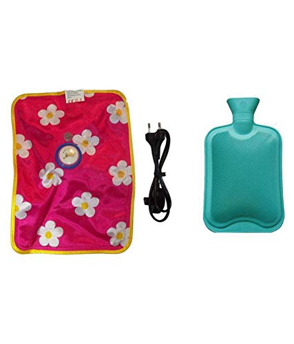 Electrical hot gel pad with Hot water rubber bottle : Amazon.in: Health ...