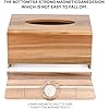 Amazon.com: KYDIFS Tissue Box Cover, Acacia Wood Tissue Box Holder with ...