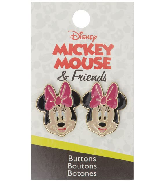 Amazon.com: Blumenthal Lansing Disney Minnie Mouse Buttons Set of 2 Metal