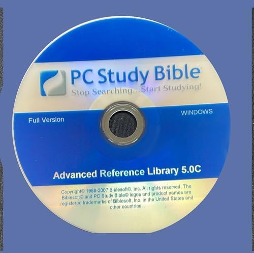 Amazon.com: PC Study Bible 5 Software/Full Permanent Version/For-Win11 ...