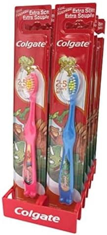 Amazon.com: Colgate Bluey Toothbrush for Children with Suction Cup ...